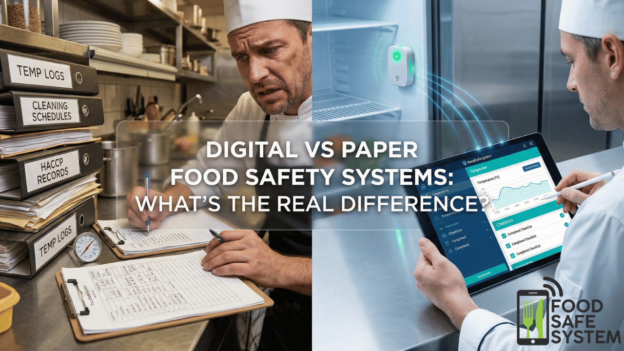 Digital vs Paper Food Safety Systems: Pros, Cons + What to Choose